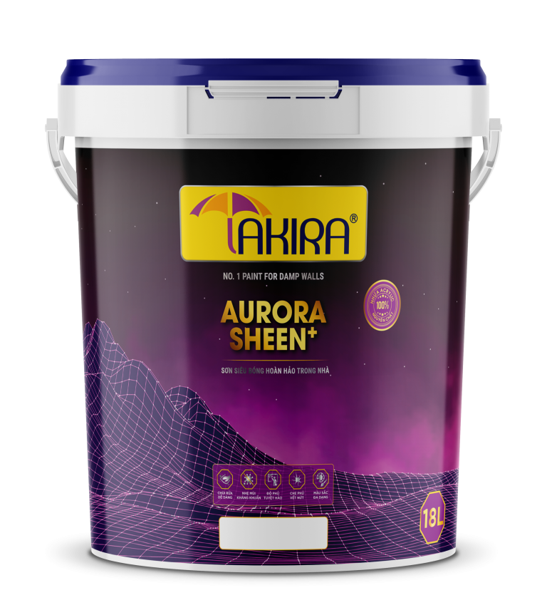 TAKIRA AURORA SHEEN PLUS - Sơn Takira